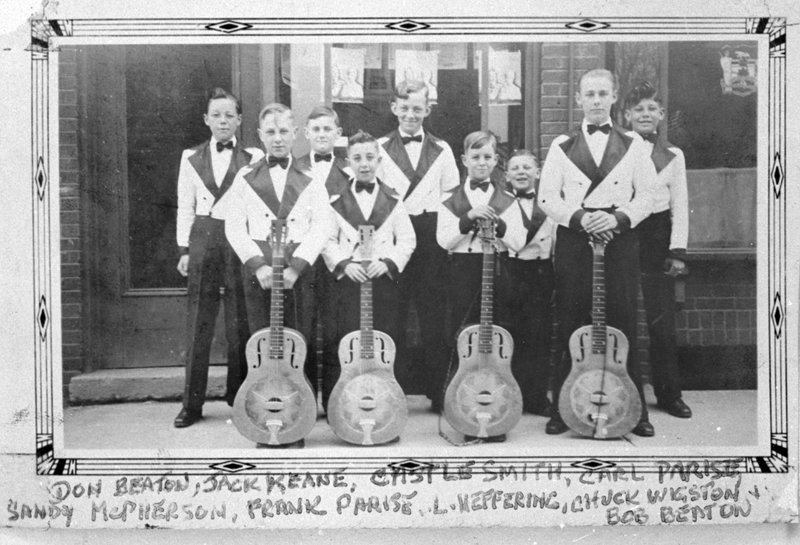 Ragnar Steen's Guitar Band, 1935: Whitby Digital Newspaper Collection