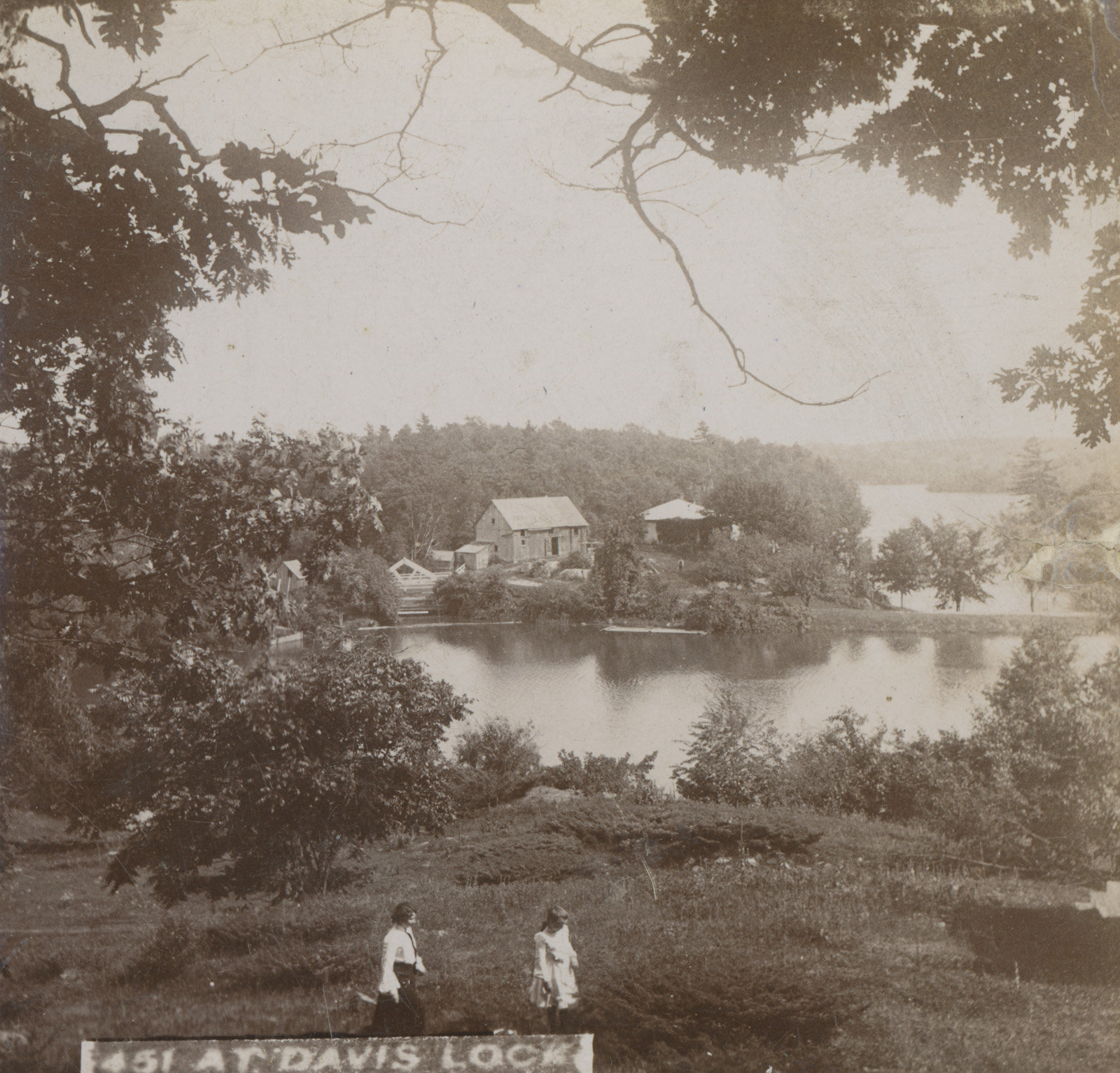 Full Image View: Davis Lock: Lakes and Islands, Times Past